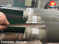 China ASTM A312 TP304H Stainless Steel High Frequency Welded / HFW Finned Tube for sale