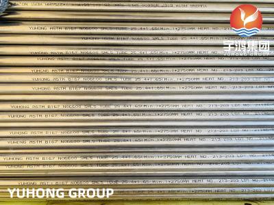 China ASTM B167 Inconel UNS NO6600 Monel 600 Nickel Alloy Seamless Tube for sale