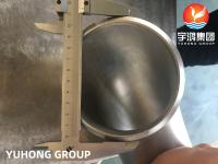 China ASTM A403 WPS31254 / 254SMO Duplex Stainless Steel Elbow 45 Degree LR Elbow for sale