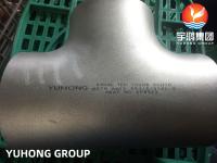 China ASTM A403 WP316L Stainless Steel Reducer Tee B16.9, Compressed Air Tube Application for sale