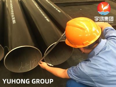 China ASTM A106 Gr. B Carbon Steel Seamless Pipe Black Oil Surface for sale