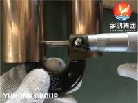 China ASTM B466 C70600 90% Cu 10% Ni Seamless Copper Nickel Alloy Tube for sale