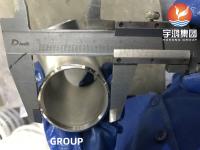 China ASTM A815 WP-S S32750 Duplex Steel Pipe fittings Reducing Tee Oil Gas for sale