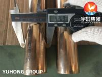 China Copper Nickel Alloy Steel Seamless Pipe ASTM B466 C70600 Cooling Unit for sale