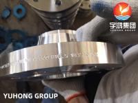 China ASTM B462 UNS N08367 AL6XN Forged Stainless Steel Flange for Food Processing for sale