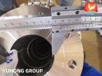 China ASTM B462 UNS N08367 AL6XN Forged Stainless Steel Flange for Food Processing for sale