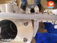 China ASTM B462 UNS N08367 AL6XN Forged Stainless Steel Flange for Food Processing for sale