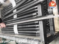 China KL TYPE WOULD FIN TUBE ASTM A312 TP304 BASE TUBE ALUMINUM 1060 for sale