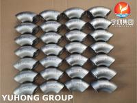 China Stainless Steel Butt Welded Fitting 45DEG 90DEG 180DEG ELBOW LR SR WP304 WP304L WP316L 1/2