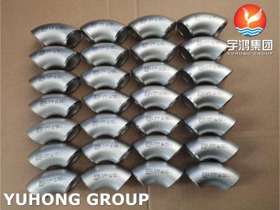 China Stainless Steel Butt Welded Fitting 45DEG 90DEG 180DEG ELBOW LR SR WP304 WP304L WP316L 1/2