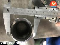 China Duplex Steel Pipe Fitting  Equal Tee  ASTM A815 S31803 B16.9 Heat Exchanger Oil Gas for sale