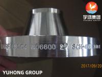 China ASTM B564 NO6600 Nickel Alloy Steel Flanges Bridas for sale