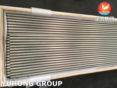 China Astm B338 Gr7 Titanium Alloy Seamless Pipe For Heat Exchanger Condenser for sale