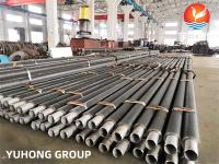 China ASTM A335 P9 Alloy Steel Seamless Tube with 11 Cr  Serrated Fin TubeF For Heat Exchanger Boiler Air Cooler for sale