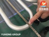 China Inconel 625 u bend tube ASTM B444 UNS N06625 for Aerospace Industry for sale
