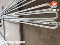 China STainless Steel U Bending Tubes for Heat Exchanger Air Cooler Condenser Seamless Tube 100 ET / HT / UT 100%PMI for sale