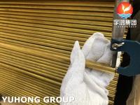 China Copper Alloy Seamless Tube ASTM B111 C70600 C71500 C68700  C71640   Air cooler Radiator Application for sale