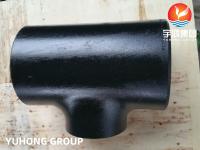 China Carbon Steel  Seamless Pipe Fitting butt welding fittings  CS  Equal Tee ASTM A234 WP9 WP11 WP22 for sale