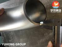 China Super Duplex Steel Pipe Fittings , ASTM A403 UNS S31254 / 254 SMO / 1.4547 Butt Weld Elbow for sale
