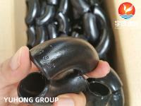 China Black Oil Surface Carbon Steel Seamless fittings ASTM A234 WP9 WP11,Elbow,Tee,Cap ,Black Painting for Oil and Gas for sale