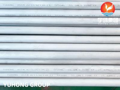 China ASTM A213 TP304L Stainless Steel Seamless Tubes For Heat Exchangers Chemical for sale