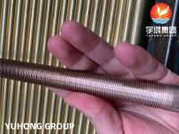 China ASTM B111 C70600 Low Fin Tube Copper Nickel Alloy For Heat Exchanger for sale
