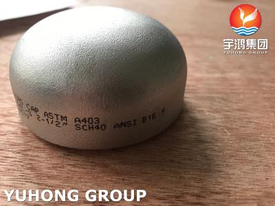 China Stainless Steel Fittings ASTM A403 WP304L Seamless Butt Weld Cap B16.9 for sale