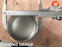 China Stainless Steel Fittings ASTM A403 WP304L Seamless Butt Weld Cap B16.9 for sale