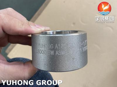 China ASTM A182 F316 Coupling Forged Fitting B16.11 Oil Gas Cooling Water System for sale