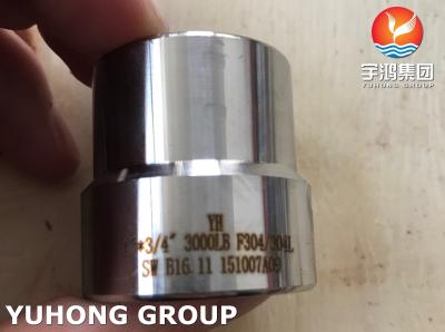 China ASTM A182 F304 Insert, Socket Weld Fitting B16.11, In High-Pressure Piping Systems for sale