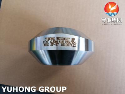 China Stainless Steel Fitting ASTM A182 F304 1.4301 Weldolet MSS SP-97 for sale