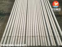 China TP304, TP304L Stainless Steel Corrugated Fin Tubes For Heat Exchangers for sale