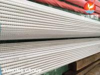 China TP304, TP304L Stainless Steel Corrugated Fin Tubes For Heat Exchangers for sale