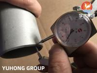 China ASTM A815 S31803-W Y TEE Butt Welded Fitting B16.9 Oil refining fertilizer  Gas for sale