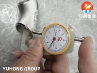China SS Pipe Fitting JIS B2312 SUS304 90 Degree LR Elbow For Petrochemical for sale