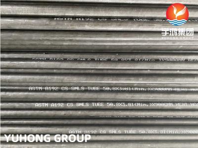 China ASTM A192 Seamless Carbon Steel Tubes For High Pressure Service for sale