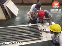China ASTM A179 Carbon Steel Seamless Tube  with  Aluminum ASTM B221 6063 (1060),  Extruded Fin Tube for sale