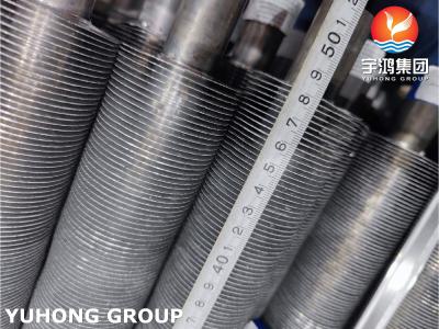 China ASTM A192 / ASME SA192  Seamless Tube  with Aluminum AL1060 Extruded Fin Tube Air Cooling Application for sale