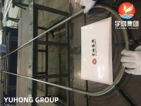 China Heat Exchanger Tube, ASTM A249 TP316L, 1.4404 Stainless Steel Welded U Bend Tube for sale