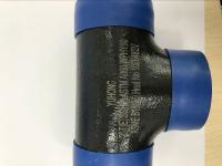 China ASTM A860 WPHY 60 Butt Weld Fittings , Equal Tee  1