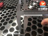 China ASTM A182 F316L Stainless Steel Tube Sheet  Tubular heat exchanger for sale