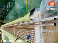 China ASME SB111 90% Cu 10% Ni C70600 Copper Nickel Alloy Seamless Tube for sale
