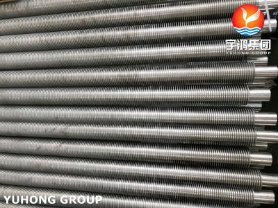China TP304 Stainless Steel Extruded Fin Tube With Aluminum Fin For Economizer for sale