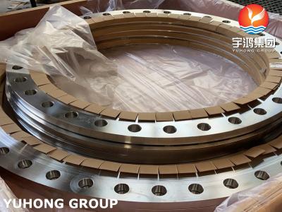China ASTM A240 F904L, UNS N08904, AWWA C207 Stainless Steel Slip On Flange, Flat Face for sale