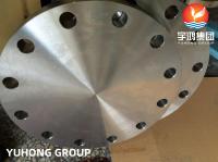 China ASTM A182 F317, F317L Stainless Steel Blind Raised Face Flange ANSI B16.5 for sale