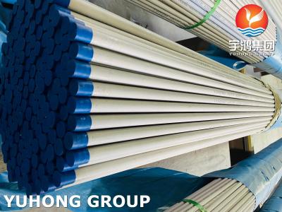 China Stainelss Steel Welded Pipe A269 TP304 304L High Durability For Heat Exchanger,Cooling  Tower ,Condenser Application for sale