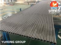 China ASTM B163 Seamless NO8825 Nickel Alloy Condenser, Heat Exchanger Tubes for sale