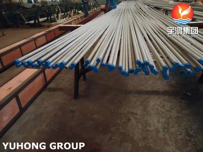 China Heat Exchanger Tube Stainless Steel Seamless Tube Durable Pickled Annealed Tube for Cooling System for sale