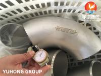 China Precision Butt Weld Fittings 45Deg 90Deg 180Deg Elbow LR SR TP304 TP304L 1/2