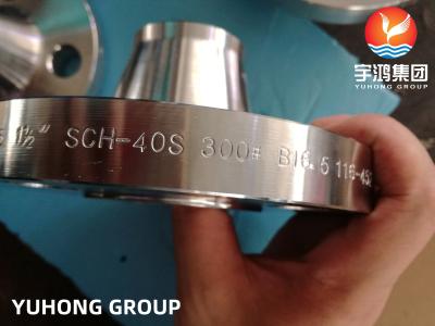 China Nickel Alloy Steel Flange B564 Alloy825 Alloy 625 WNRF Flange Diameter Class 150 - 2500 Mechanical Parts for sale